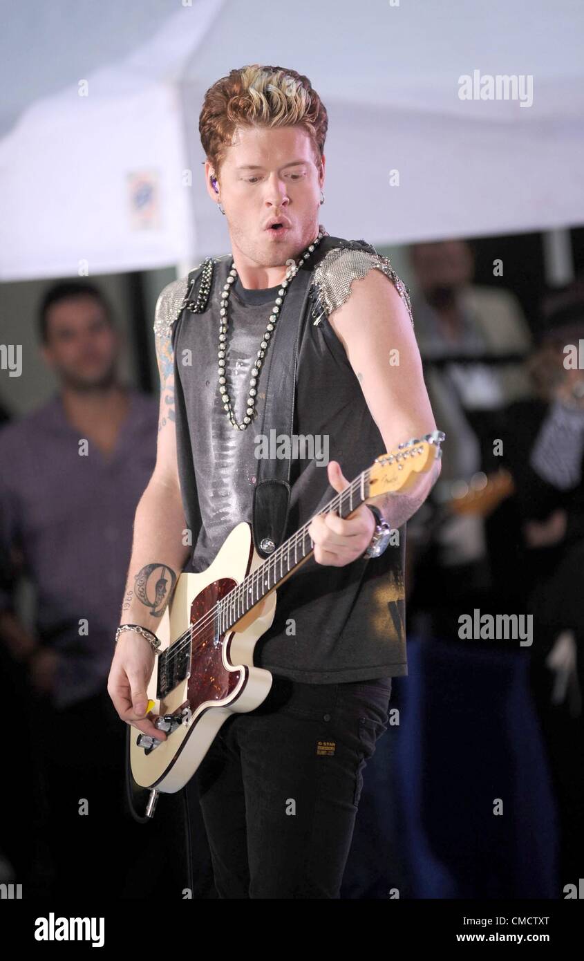 USA. Nash Overstreet on stage for NBC Today Show Summer Concert Series ...