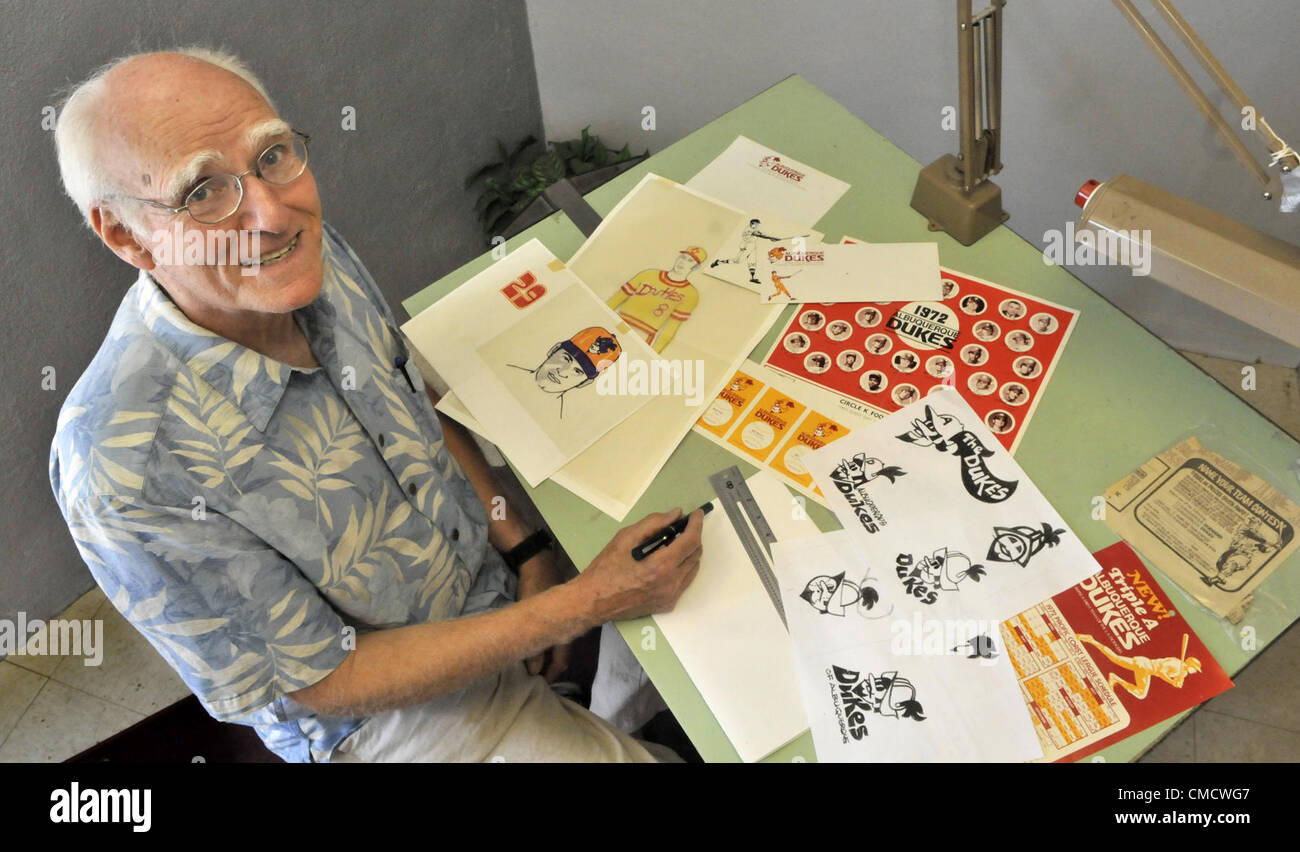 July 20, 2012 - Albuquerque, NM, U.S. - Greg Sorber -- Dick Moots ...