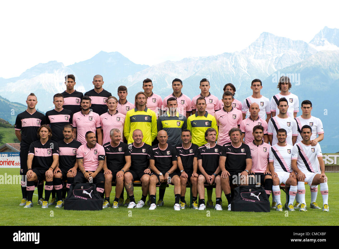 Palermo team group, JULY 19, 2012 - Football / Soccer : Pre-season ...