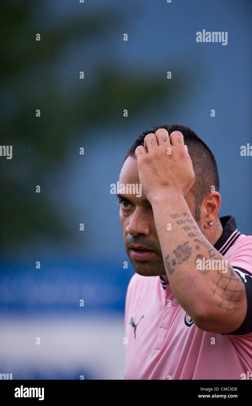Fabrizio Miccoli (Palermo), JULY 19, 2012 - Football / Soccer : Pre ...