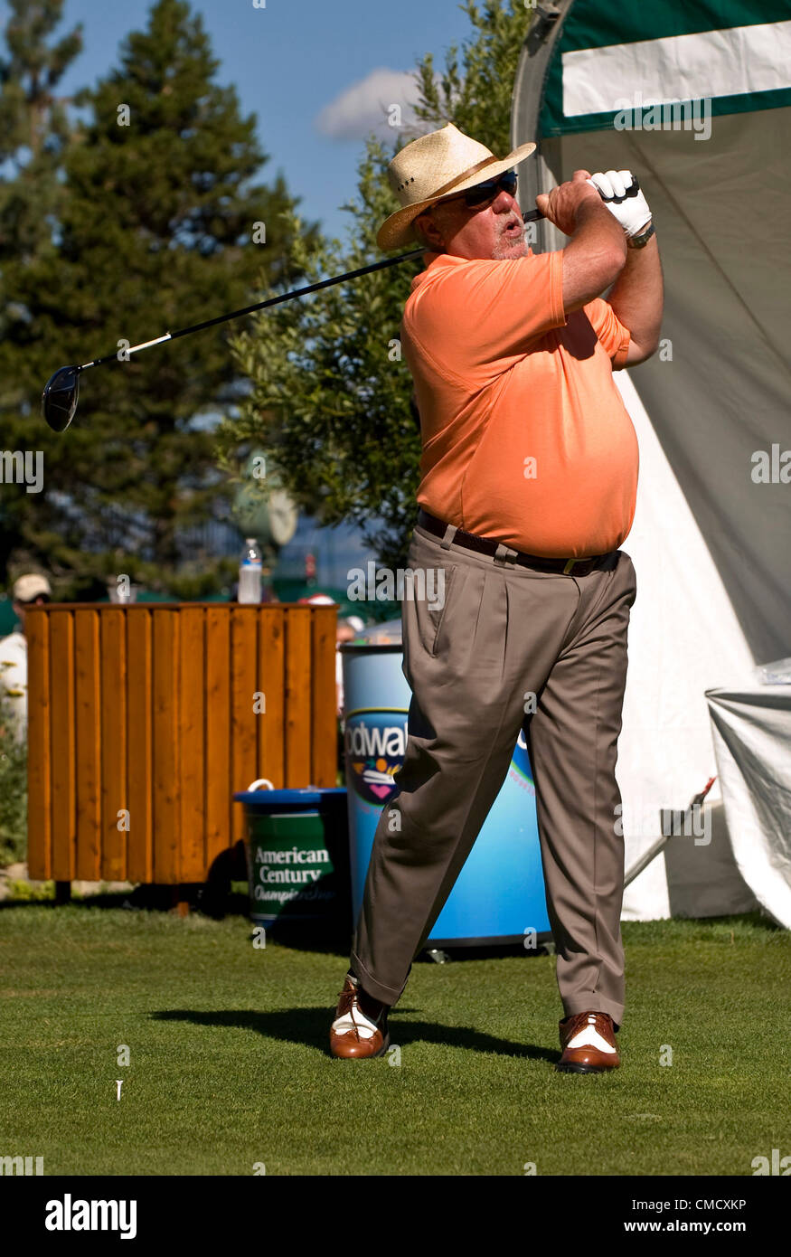 July 20, 2012 - Stateline, Nevada, USA - Actor Bruce McGill plays in ...