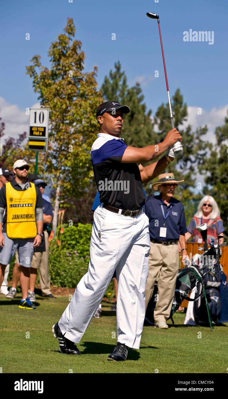 July 20, 2012 - Stateline, Nevada, USA - Former NFL Pro Bowl safety ...