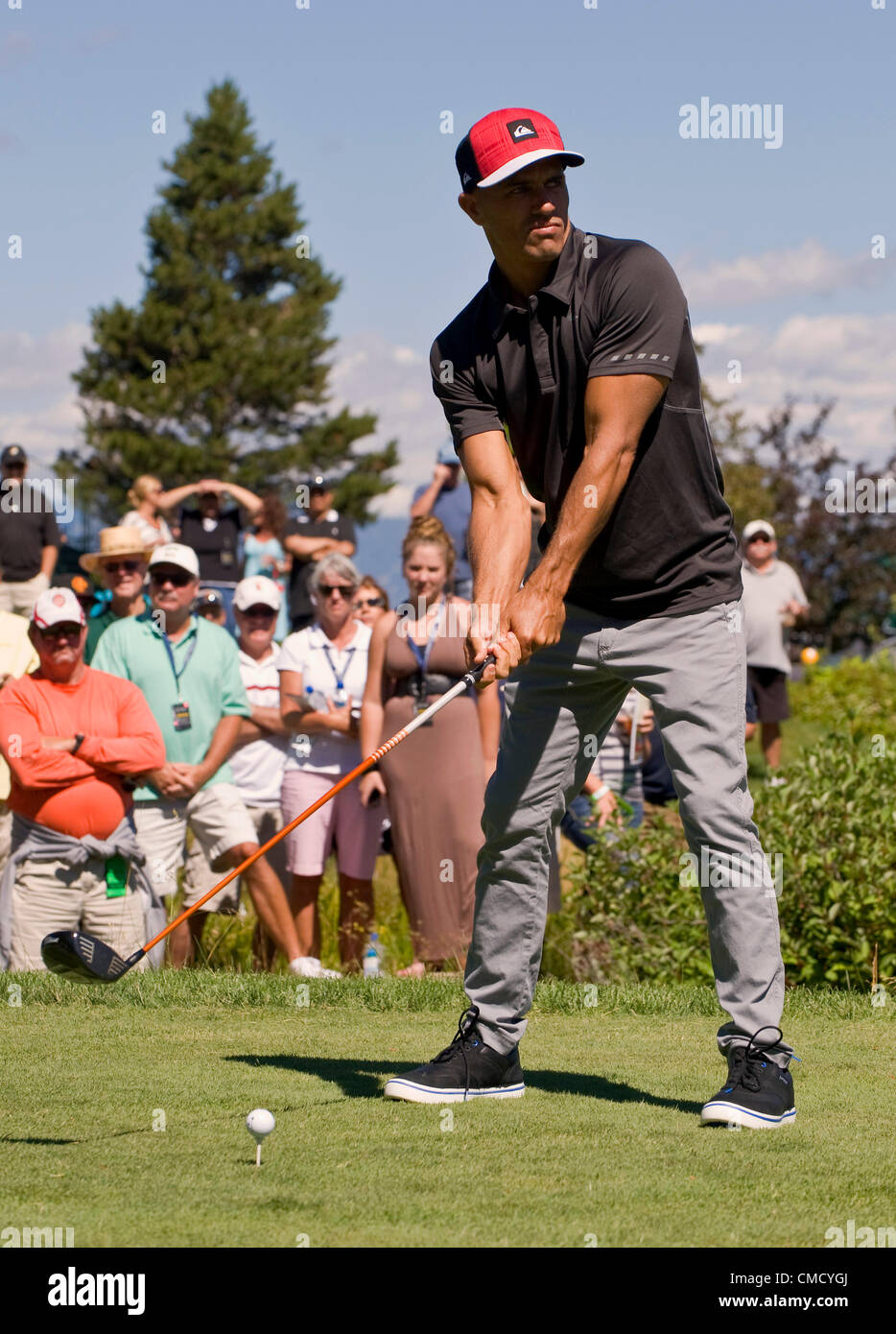 July 20, 2012 - Stateline, Nevada, USA - Professional surfer Kelly ...