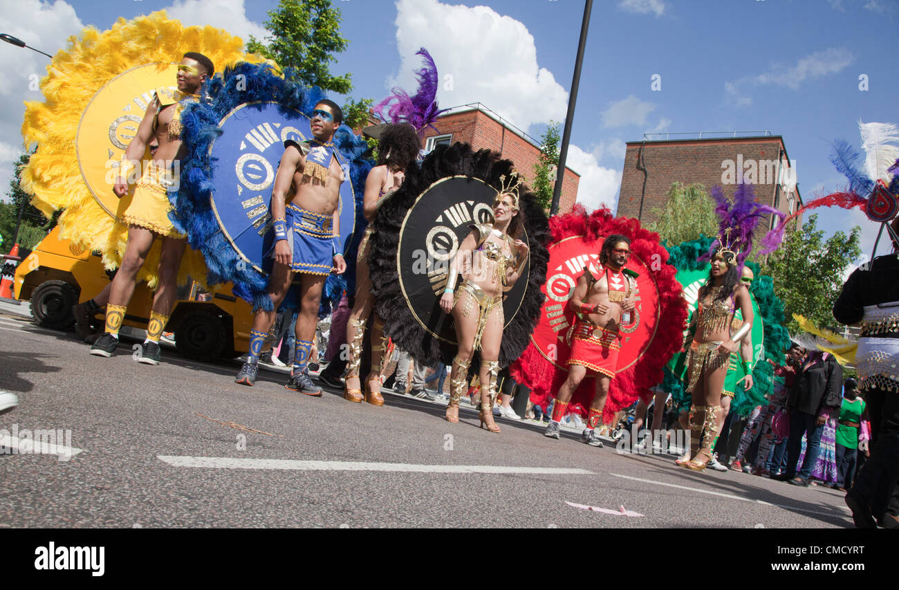 Hackney, London, UK. Saturday, 21 July 2012. Carnival Parade from ...