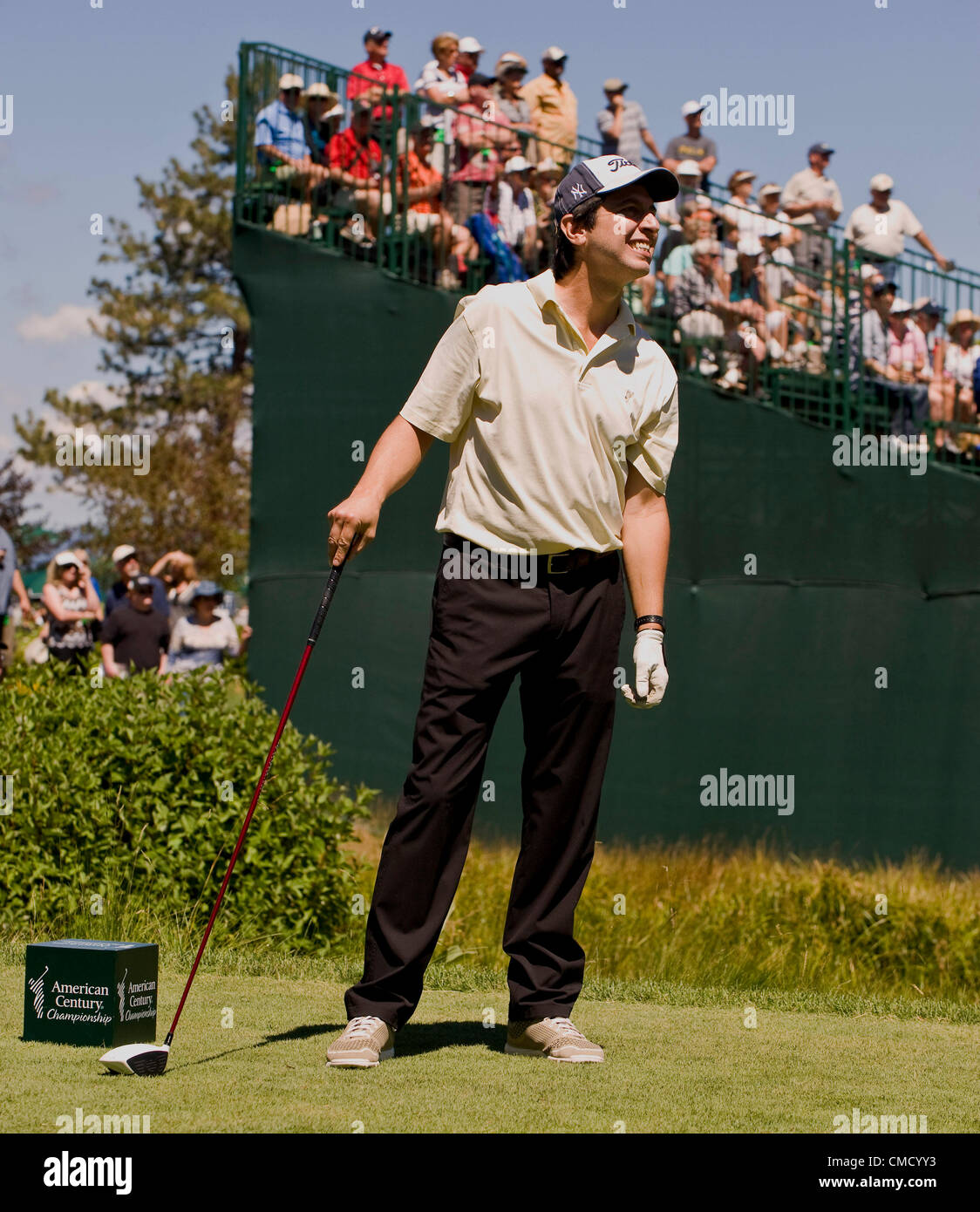 July 20, 2012 - Stateline, Nevada, USA - Actor Ray Romano plays in the ...