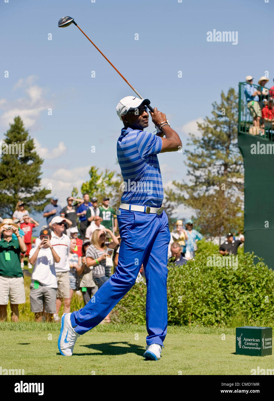 July 20, 2012 - Stateline, Nevada, USA - NFL Hall of Fame wide receiver ...