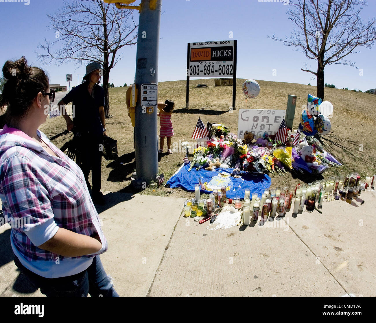 Aurora movie theater shooting memorial hi-res stock photography and ...