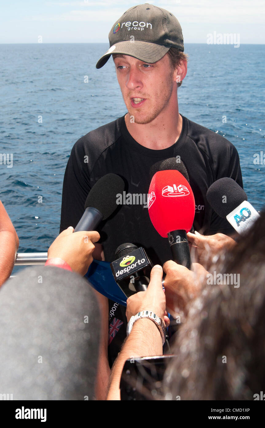 Gary Hunt INTERVIEWS After four rounds of spectacular cliff diving from ...