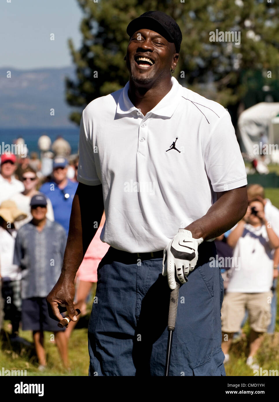 July 21, 2012 - Stateline, Nevada, USA - Michael Jordan plays in the ...