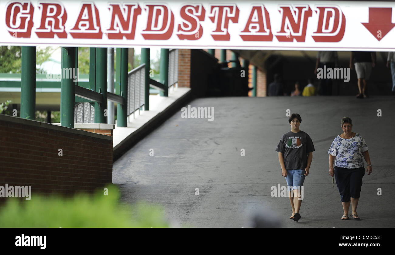 July 21, 2012 - Stanton, Delaware, U.S. - Scenes from Delaware Handicap ...