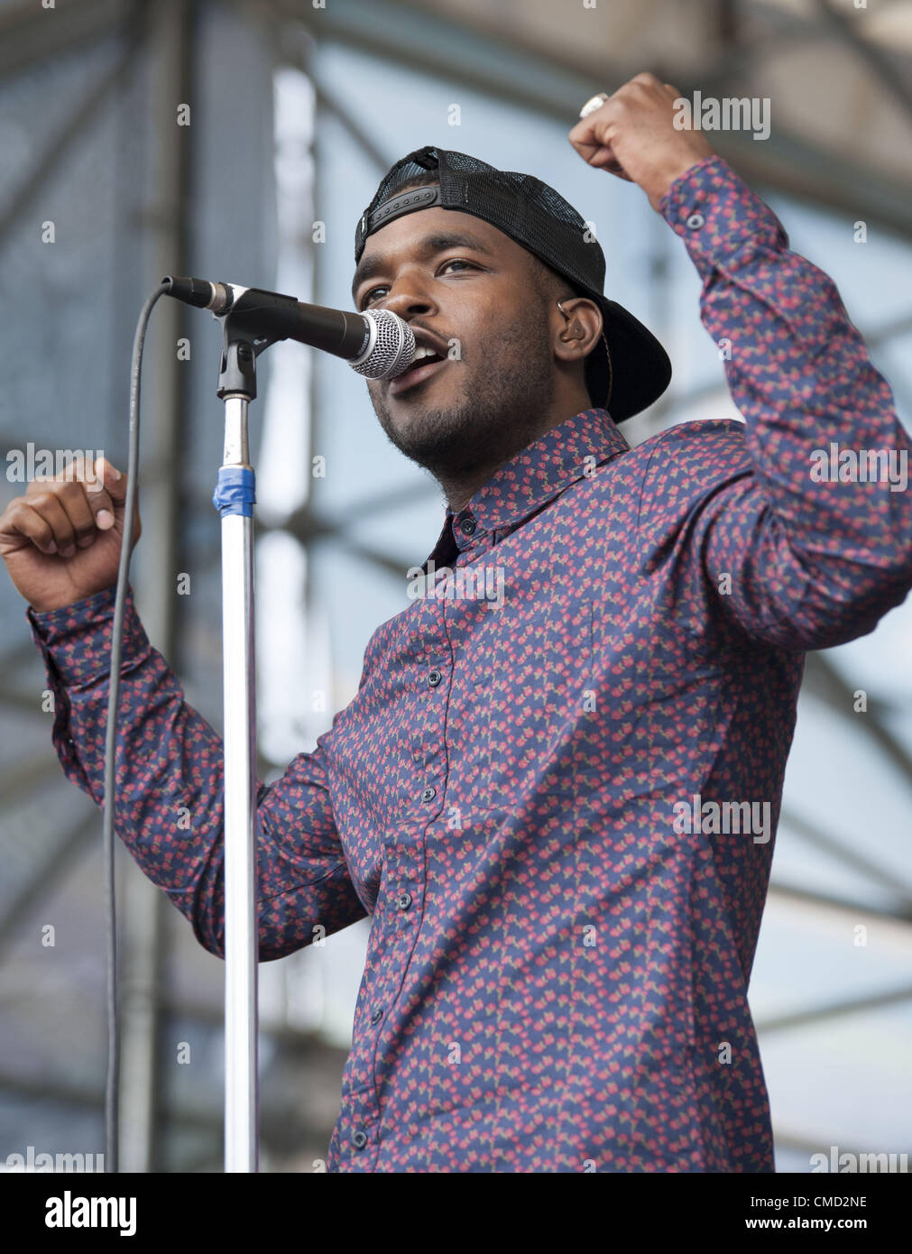 July 21, 2012 - Philadelphia, Pennsylvania, U.S - R&B singer, LUKE ...