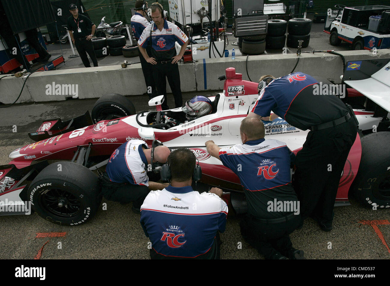 July 21, 2012 - Edmonton, Alberta, Canada - IZOD Indycar Series ...