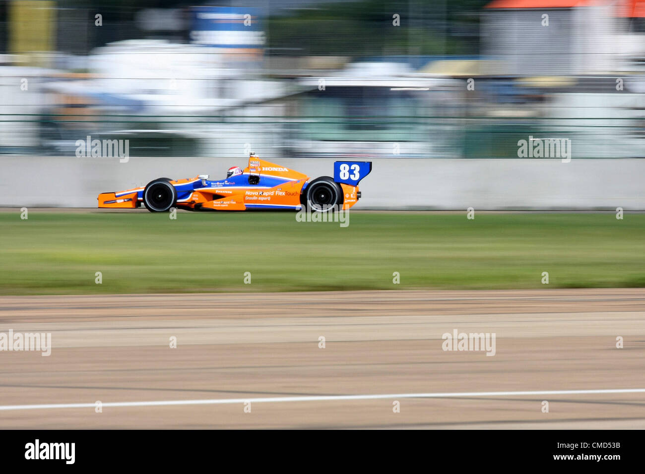 July 21, 2012 - Edmonton, Alberta, Canada - IZOD Indycar Series ...