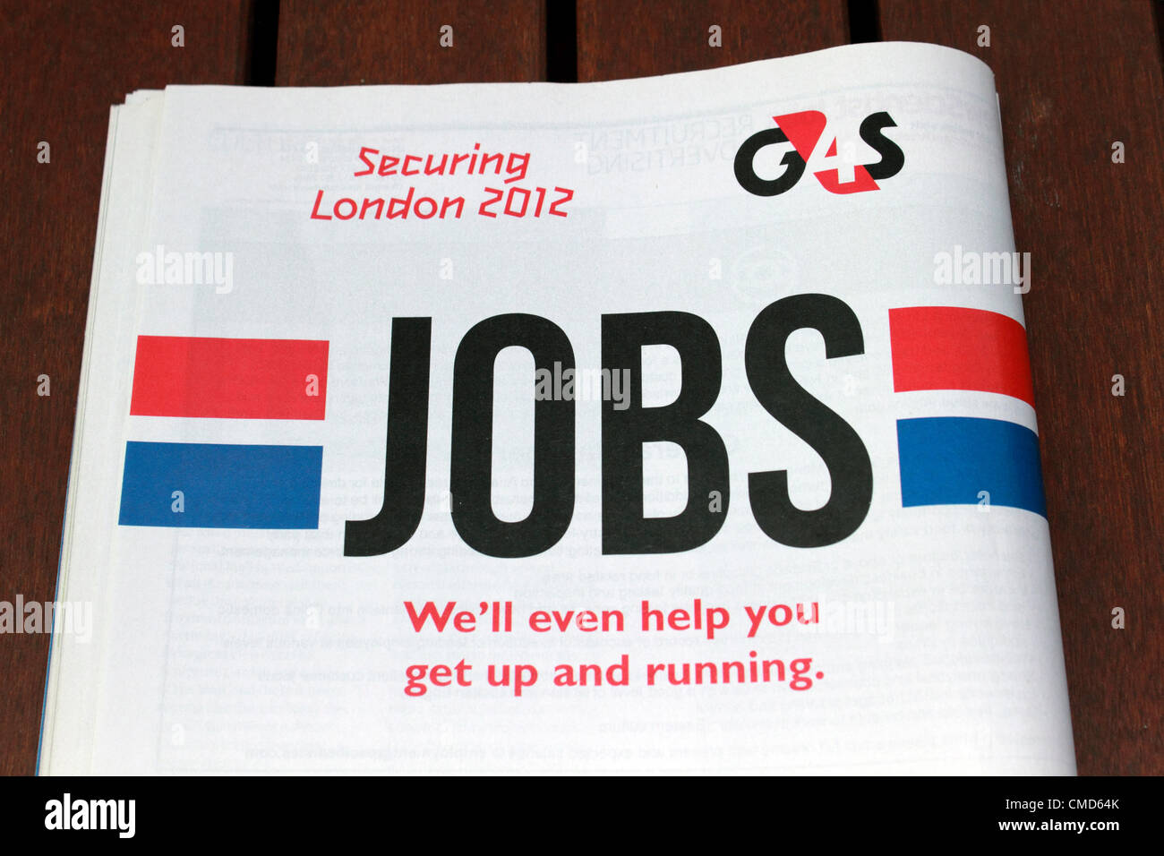 G4S job advert for London Olympic 2012 Security Staff, posted in New ...