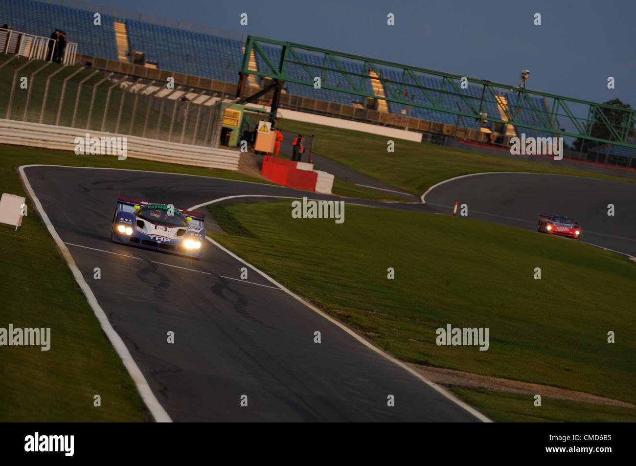 21st July 2012, Silverstone, UK. Kent Abrahamsson's Nissan R90 CK ...