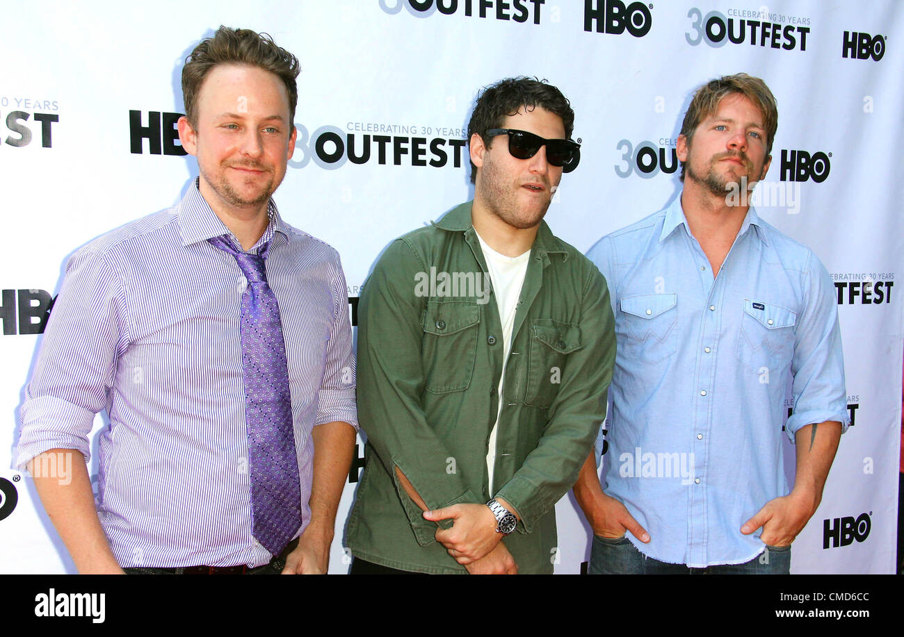 July 22, 2012 - Los Angeles, California, U.S. - Stephen Guarino, Adam ...