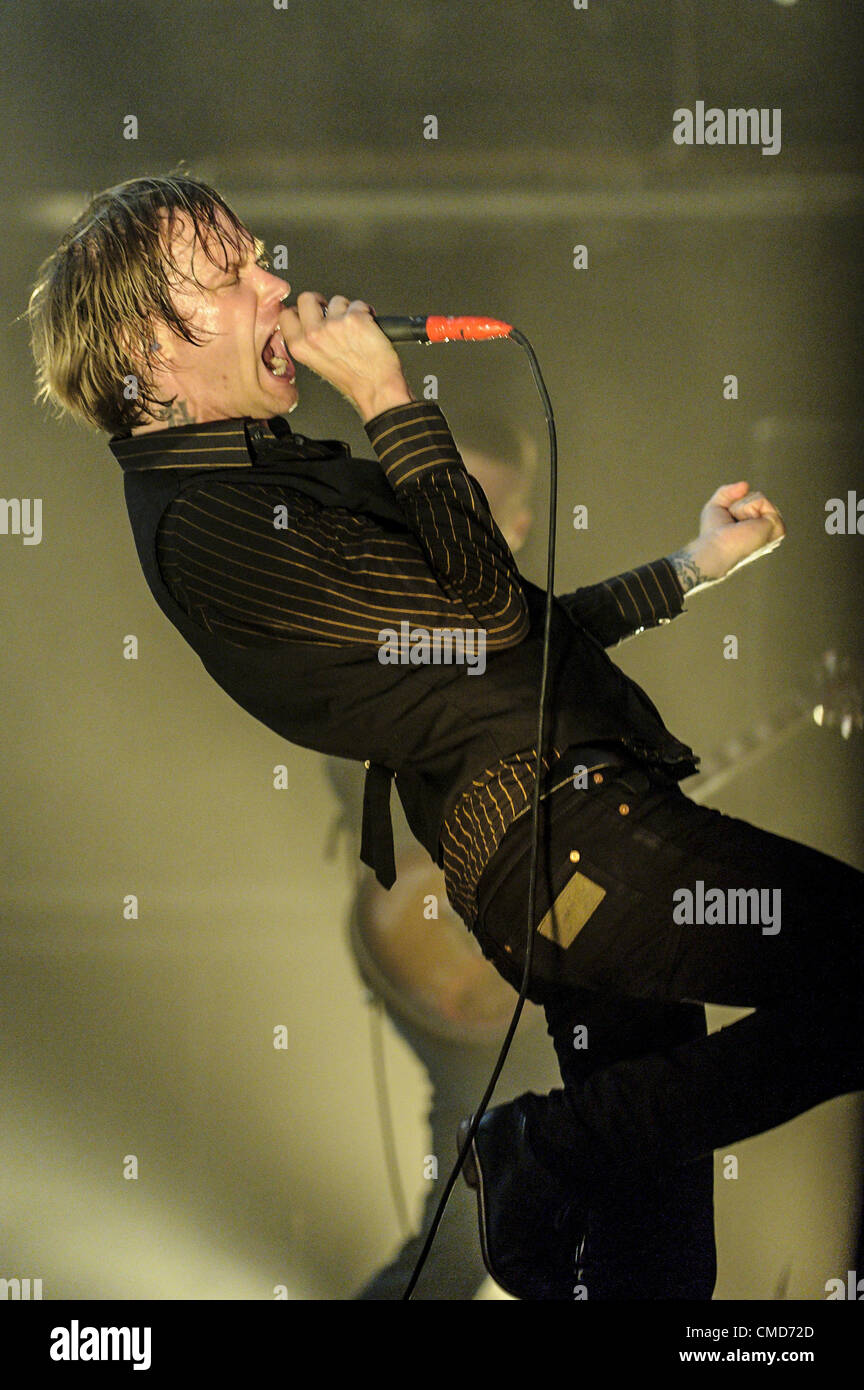 July 22, 2012 - Toronto, Ontario, Canada - Swedish hardcore punk band ...