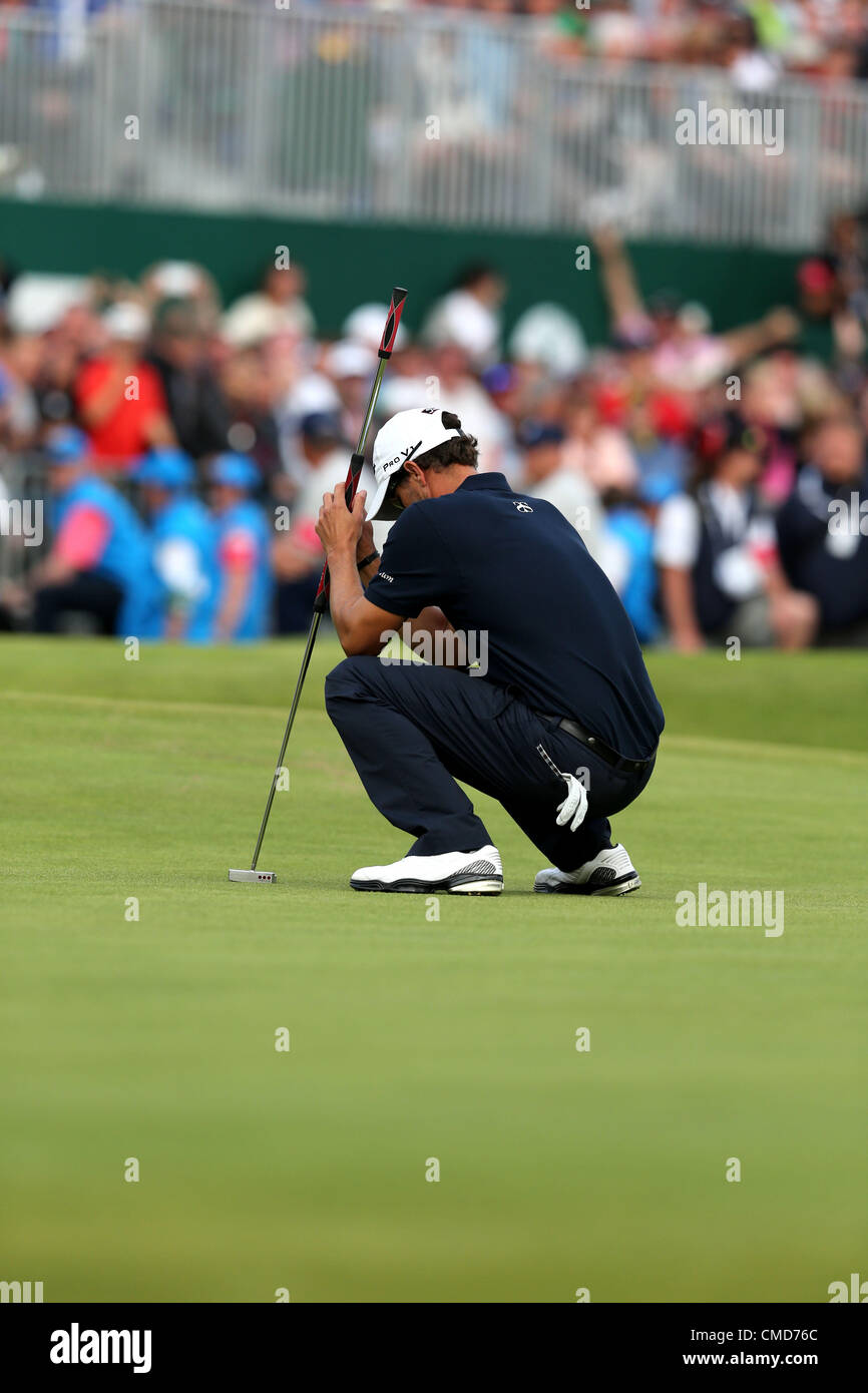 Toshinori Muto (JPN), JULY 22, 2012 - Golf : Adam Scott of Australia ...