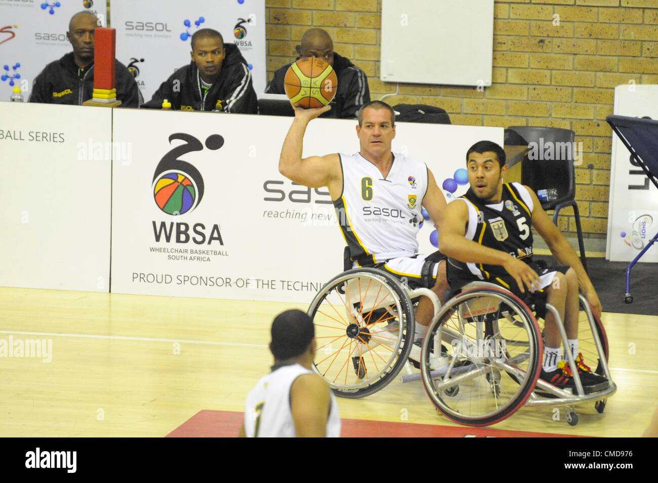 JOHANNESBURG, SOUTH AFRICA - JULY 22, SA's Kyle Louw and Sercan Ismail ...