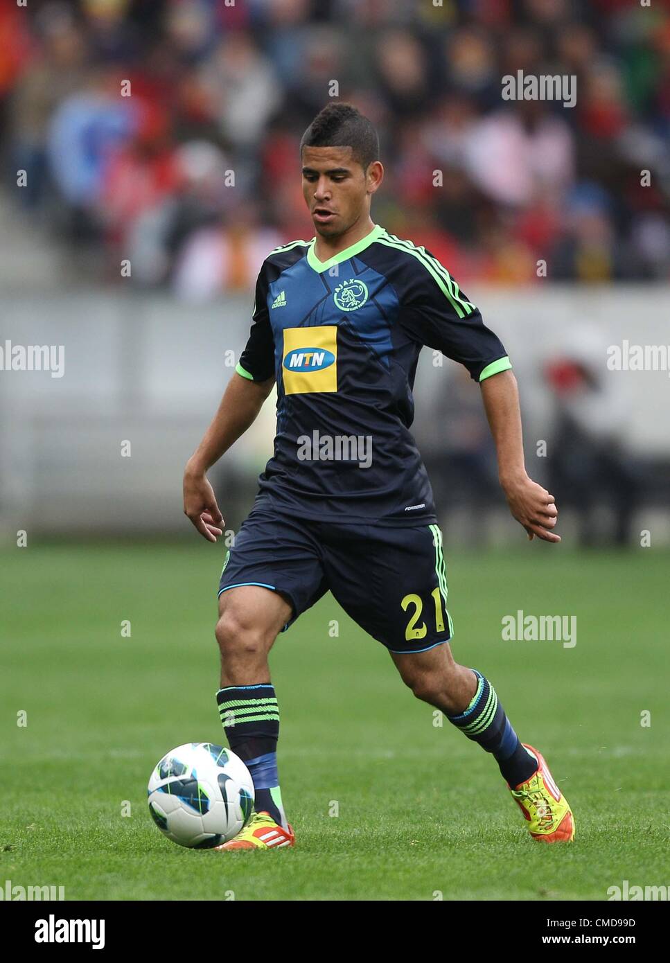 CAPE TOWN, SOUTH AFRICA - JULY 21, Keagon Dolly from Ajax CT during the ...