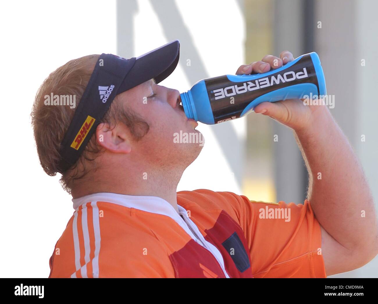 CAPE TOWN, SOUTH AFRICA - JULY 23, Stormers prop Brok Harris during the ...