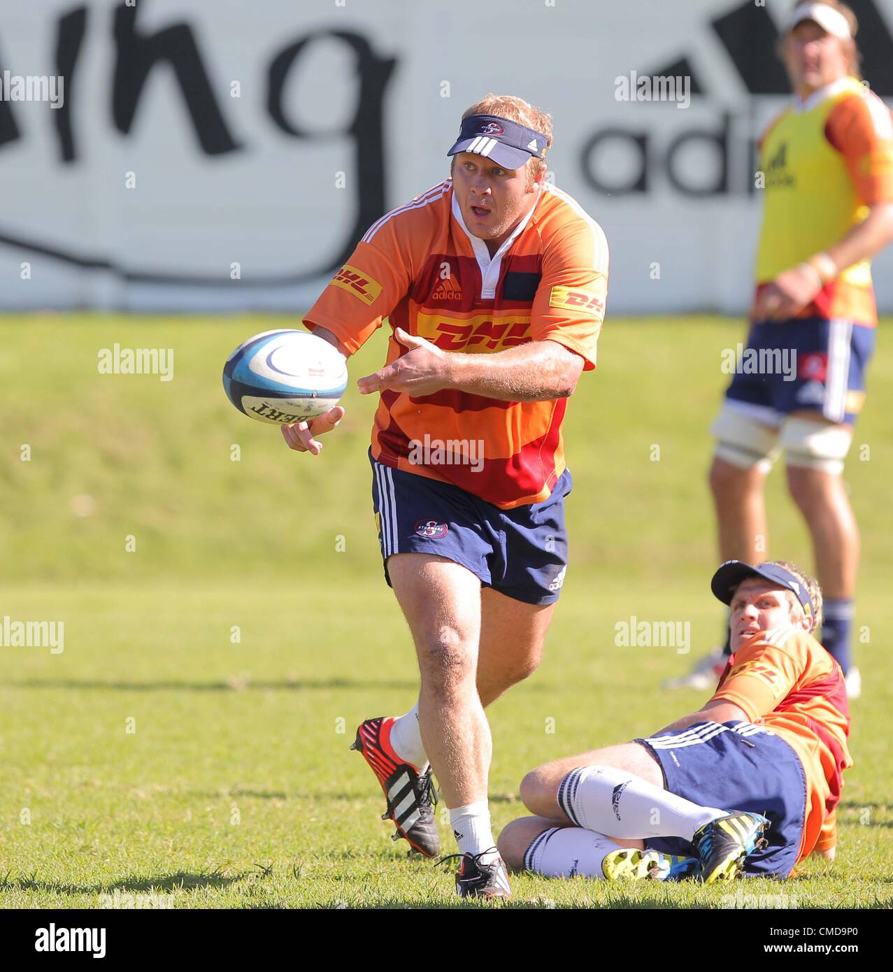 CAPE TOWN, SOUTH AFRICA - JULY 23, Stormers prop Brok Harris during the ...