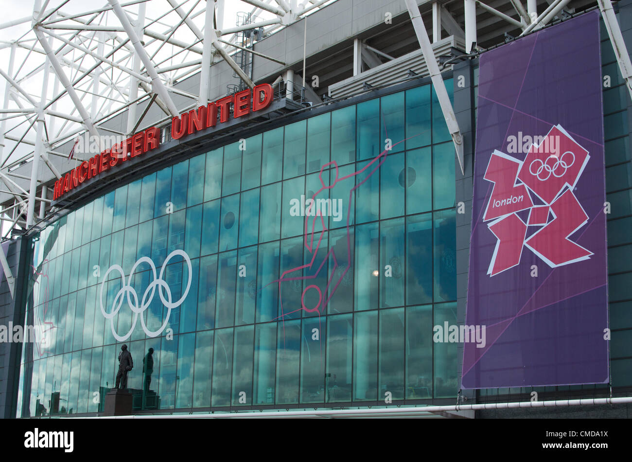 Manchester, UK. 23rd July 2012. Manchester United's ground, Old ...
