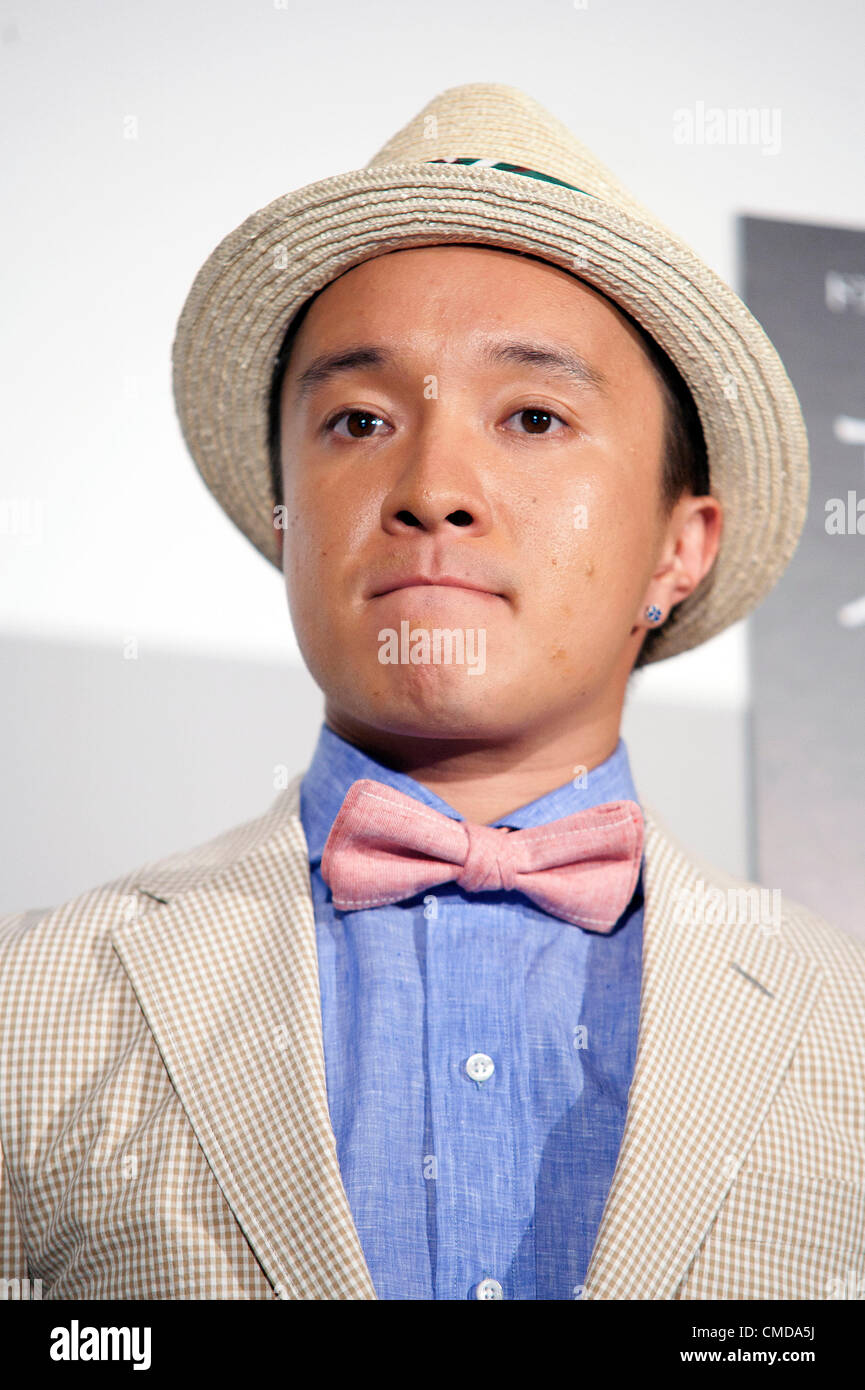 July 23 2012, Tokyo, Japan – The Japanese actor Gaku Hamada attends the ...