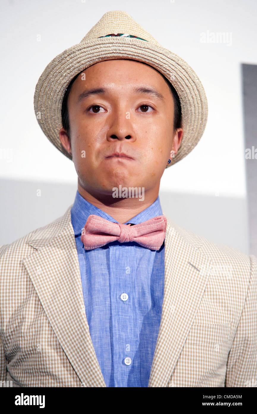 July 23 2012, Tokyo, Japan – The Japanese actor Gaku Hamada attends the ...