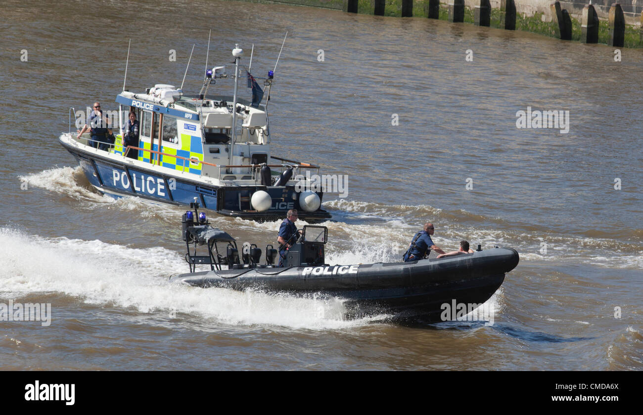 London, England, UK. Monday, 23 July 2012. A man today, Monday 23rd ...