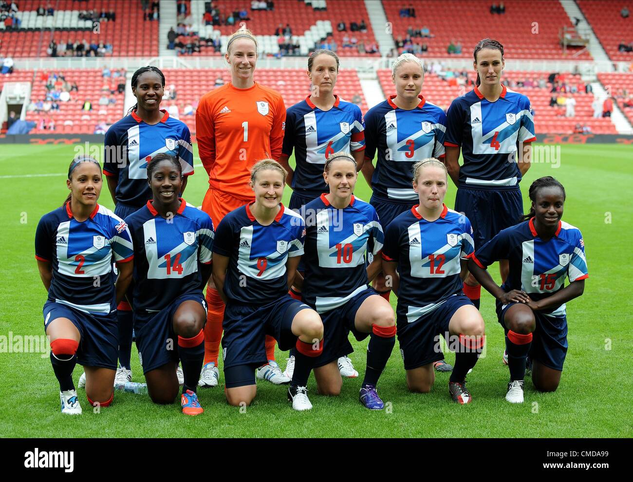 The great britain olympic football team hi-res stock photography and ...