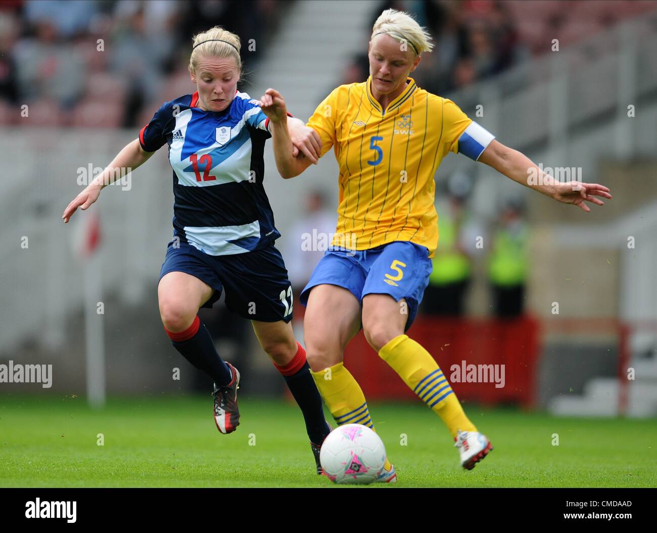 KIM LITTLE & NILLA FISCHER GREAT BRITAIN LADIES V SWEDEN LADIES GREAT ...