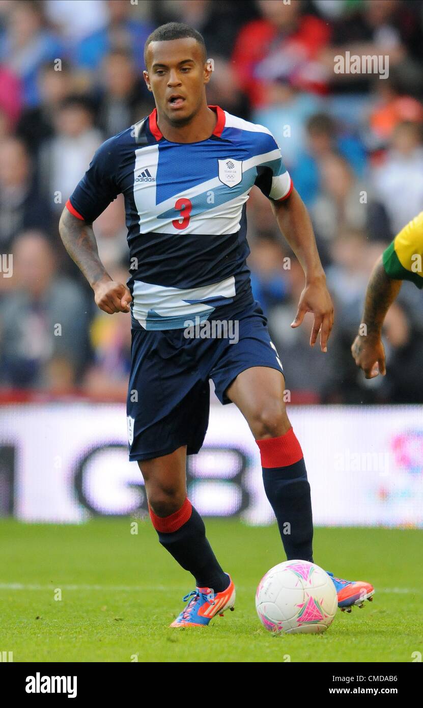 RYAN BERTRAND GREAT BRITAIN GREAT BRITAIN V BRAZIL RIVERSIDE STADIUM ...