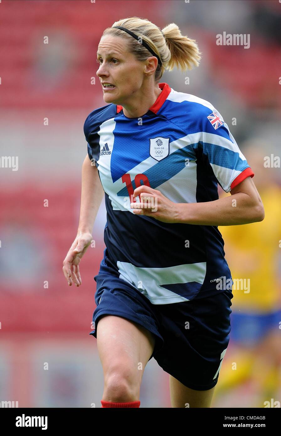 KELLY SMITH GREAT BRITAIN & ARSENAL FC GREAT BRITAIN LADIES V SWEDEN ...