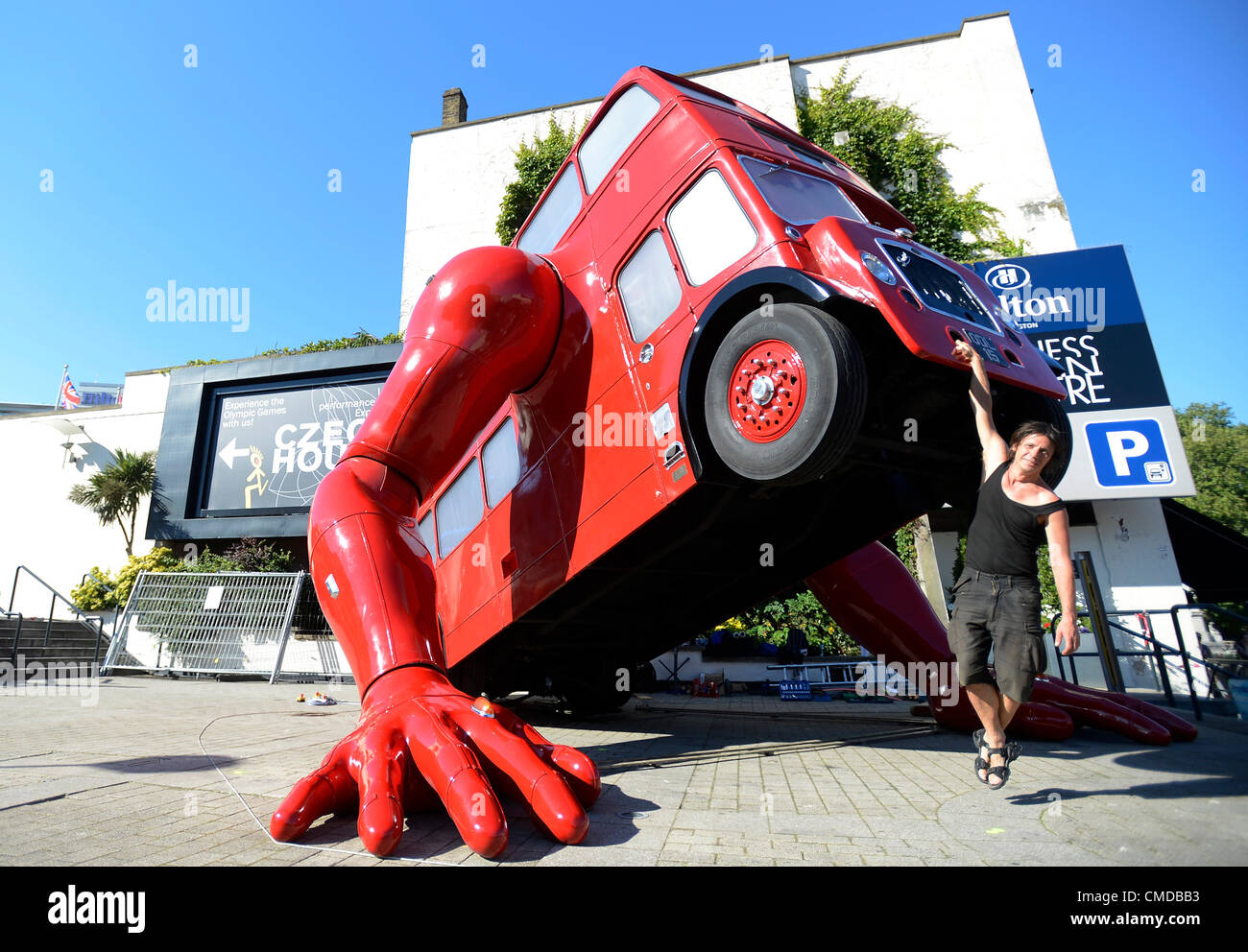 Czech artist david cerny poses hi-res stock photography and images - Alamy
