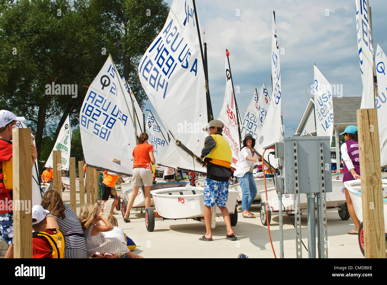 USODA National Championships - The U.S. Optimist Dinghy Nationals Stock ...