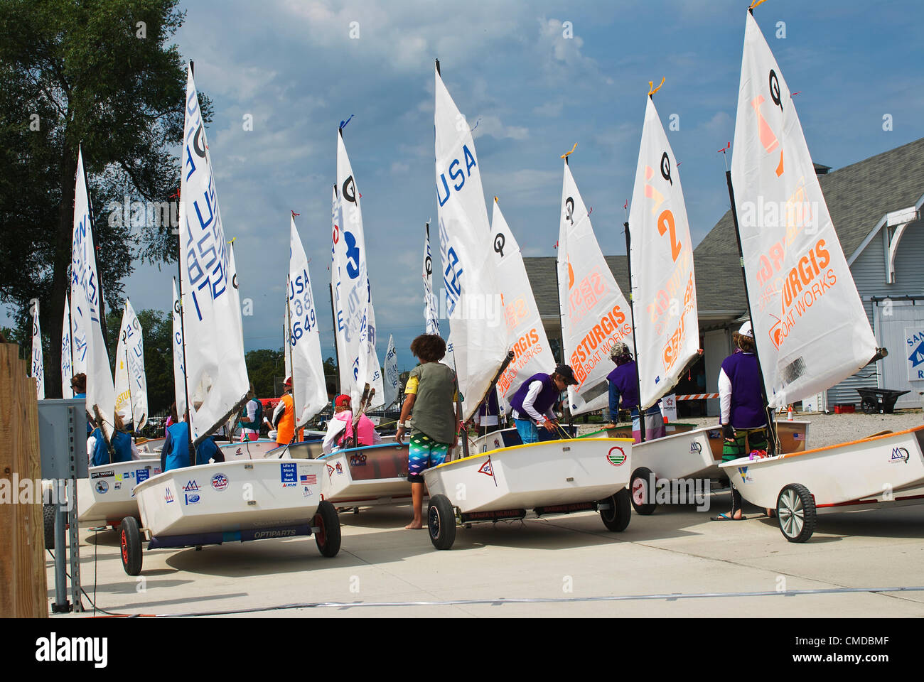 USODA National Championships - The U.S. Optimist Dinghy Nationals Stock ...
