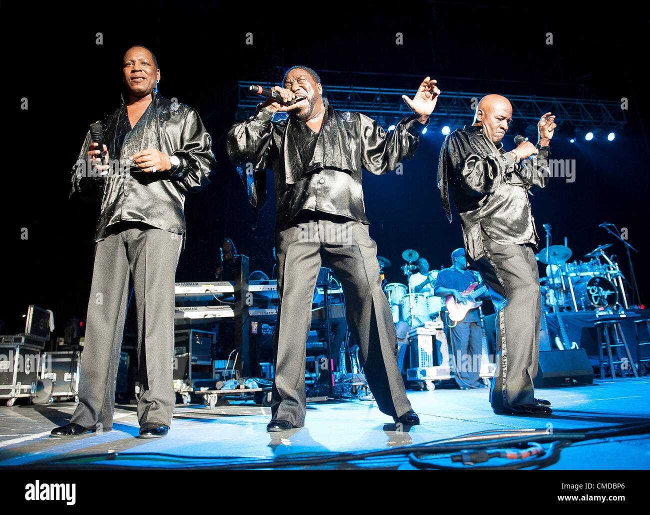 Jul. 20, 2012 - Raleigh, North Carolina; USA - Singer WALTER WILLIAMS ...