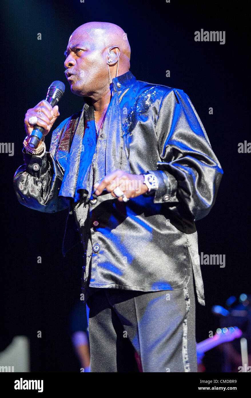 Jul. 20, 2012 - Raleigh, North Carolina; USA - Singer WALTER WILLIAMS ...