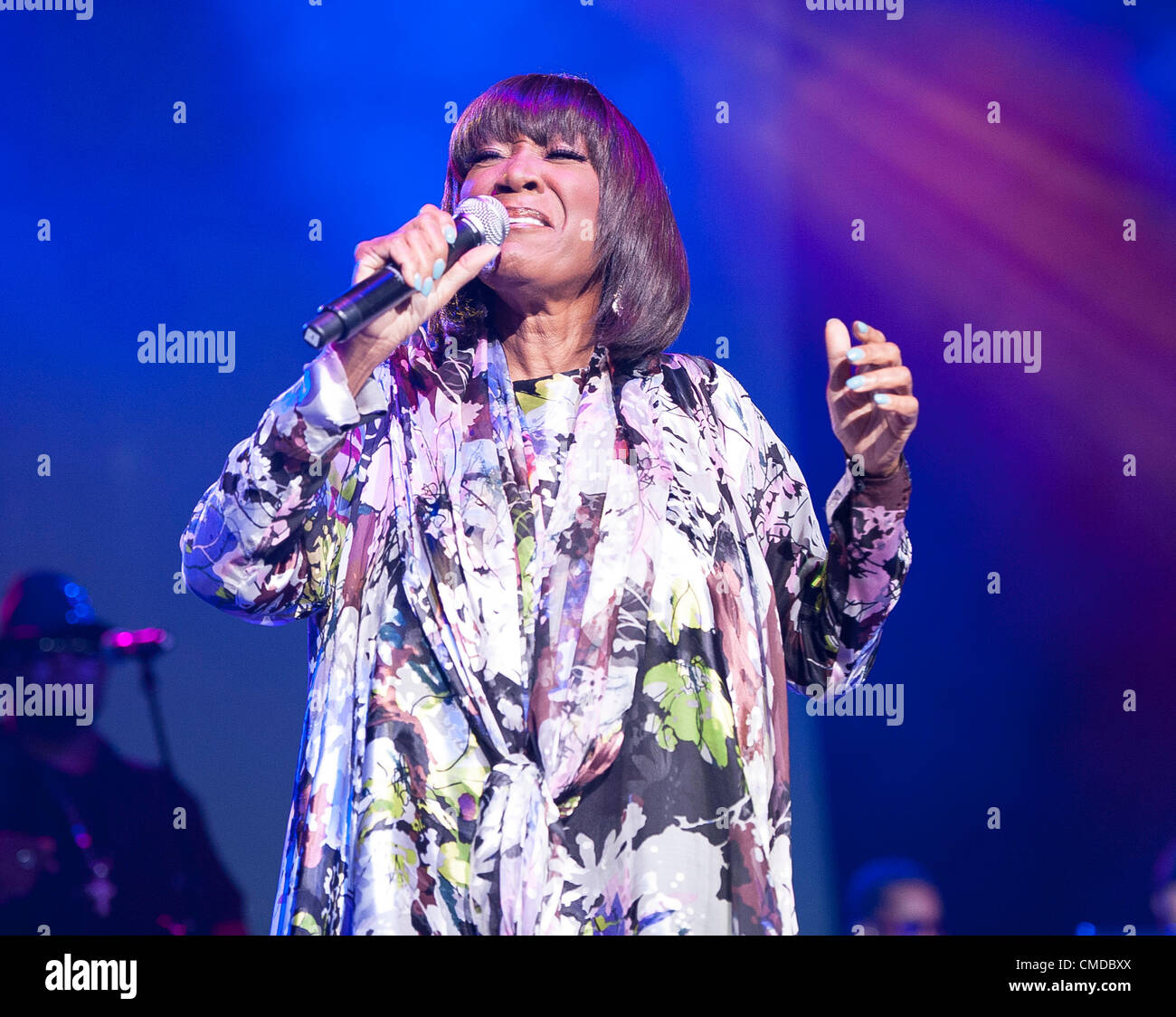 Jul. 20, 2012 - Raleigh, North Carolina; USA - Singer PATTI LABELLE ...