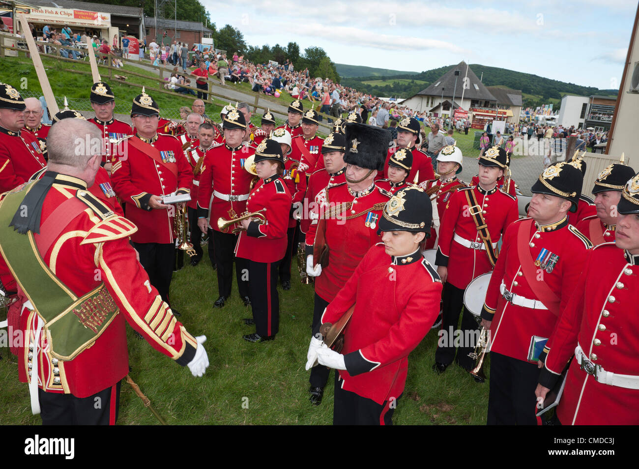 Royal welsh regimental band hi-res stock photography and images - Alamy