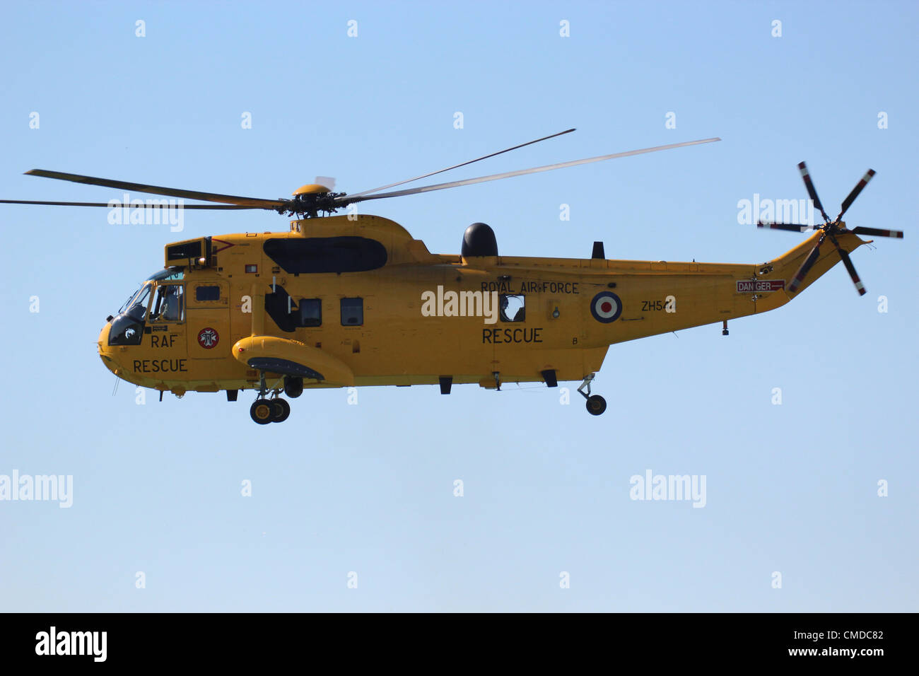 RAF Rescue Helicopter in Newmarket following Glider Crash 23rd July ...