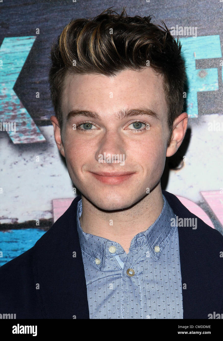 July 23, 2012 - Los Angeles, California, U.S. - Chris Colfer attends ...