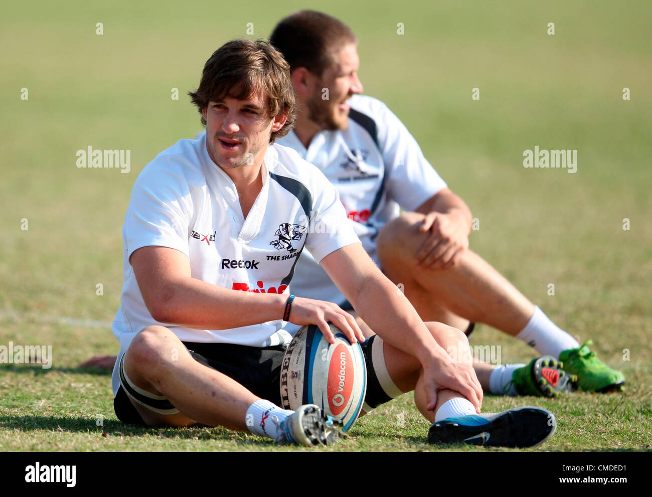 DURBAN, SOUTH AFRICA - JULY 24, Keegan Daniel during The Sharks ...