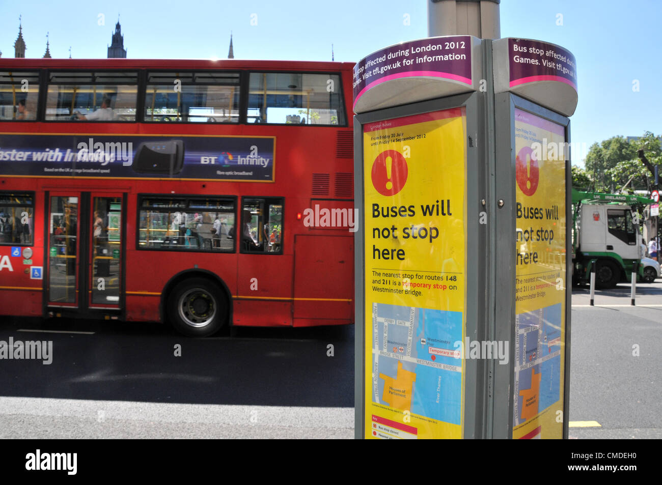 Bus stop closed hi-res stock photography and images - Alamy