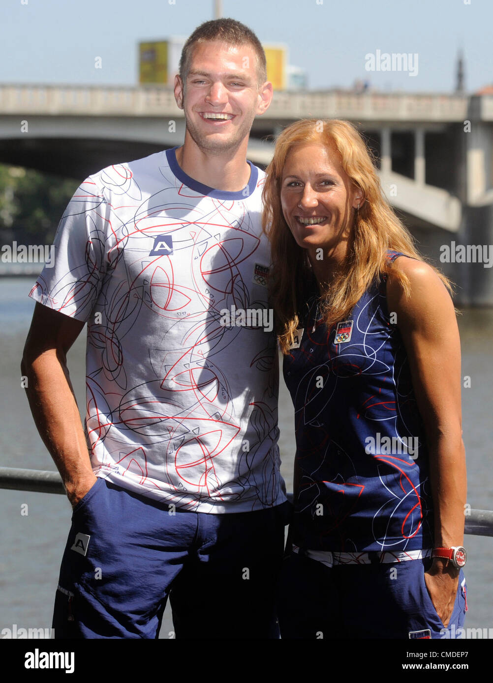 Ondrej Synek (left) and Miroslava Knapkova, Czech rowers for the ...