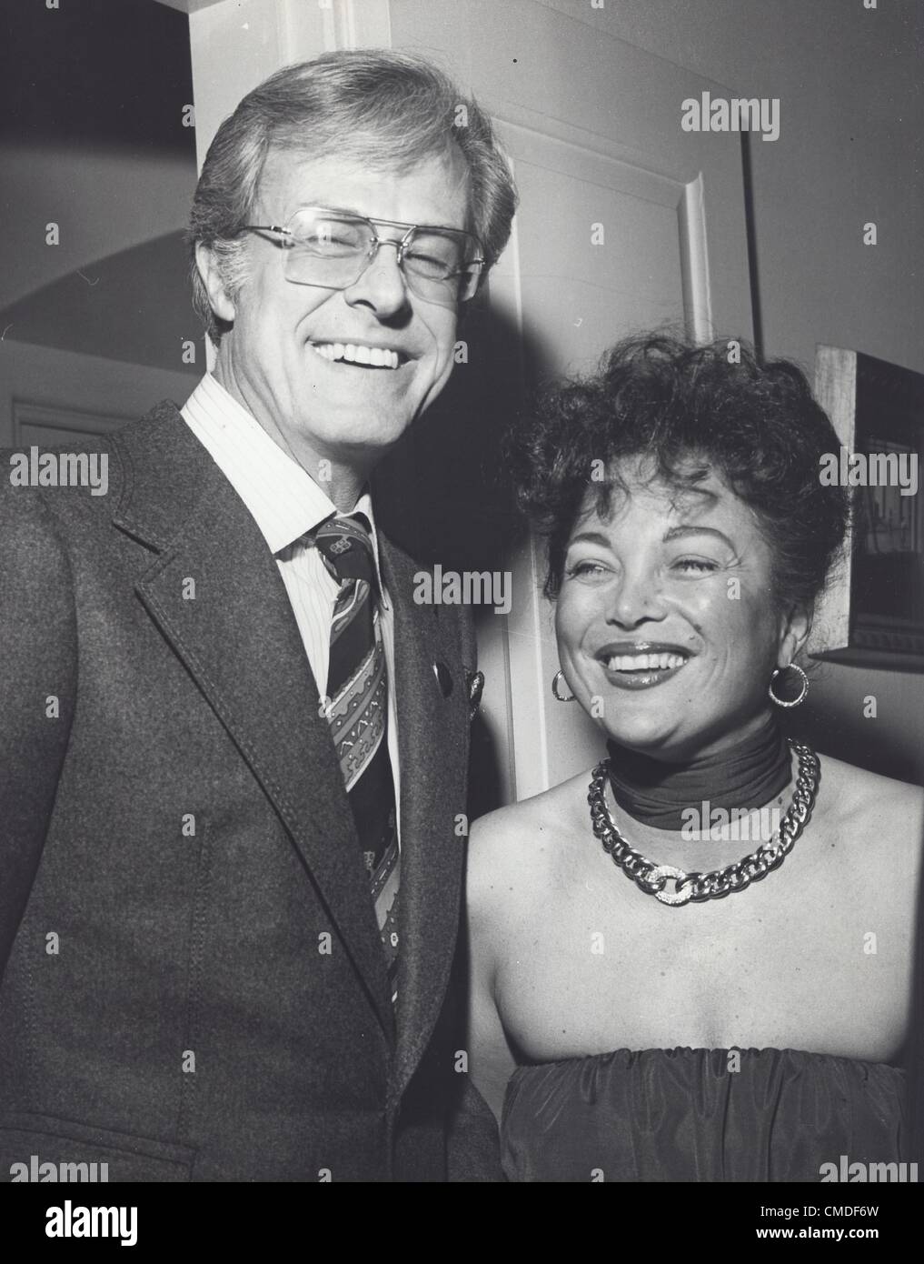 ROBERT CULP with Carol Connors at Backus Annual.(Credit Image: Â© Nate ...