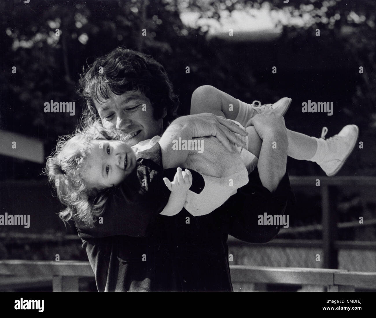 MICHAEL COLE with daughter Jennifer Holly Cole.Supplied by Photos, inc ...