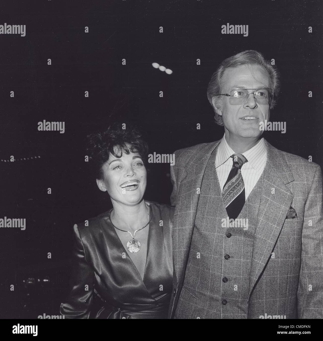 ROBERT CULP with Carol Connors.(Credit Image: Â© Nate Cutler/Globe ...