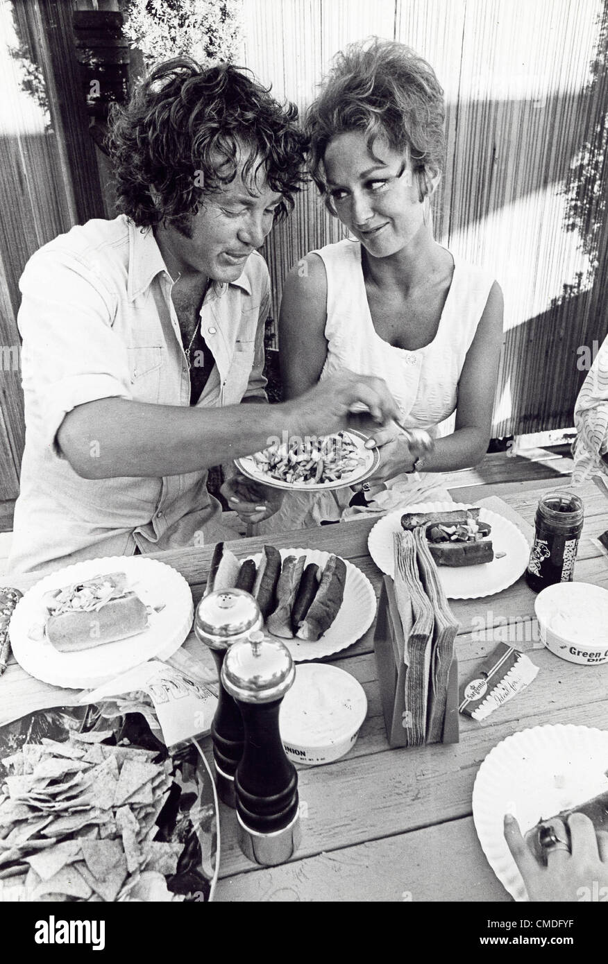 MICHAEL COLE with wife Paula Kelly at home.Supplied by Photos, inc ...